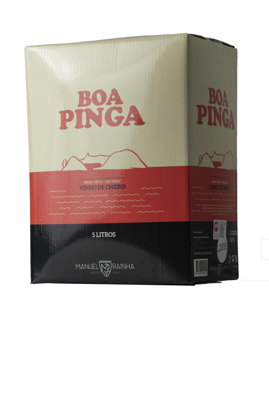 Bag-in-box Vinho de Cheiro "Boa Pinga" - Manuel Francisco Simas Rainha